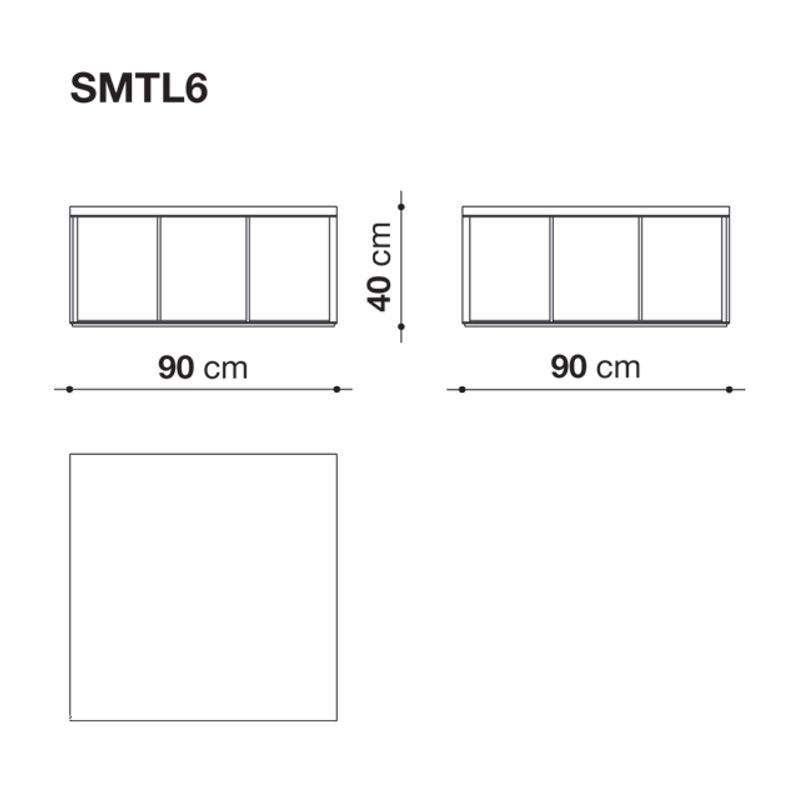 Maxalto LITHOS Couchtisch